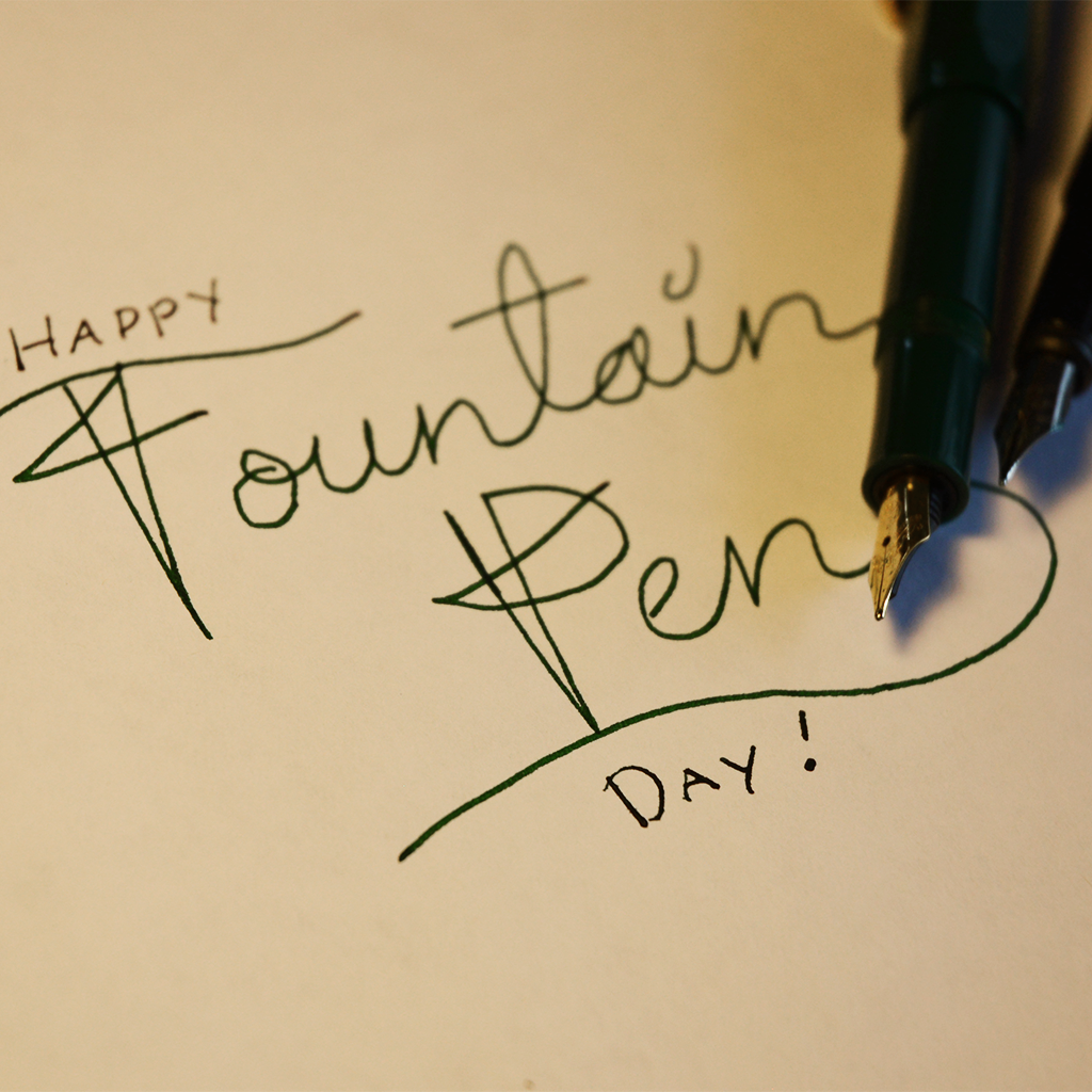 Celebrating The Beauty of Fountain Pens on National Fountain Pen Day ...